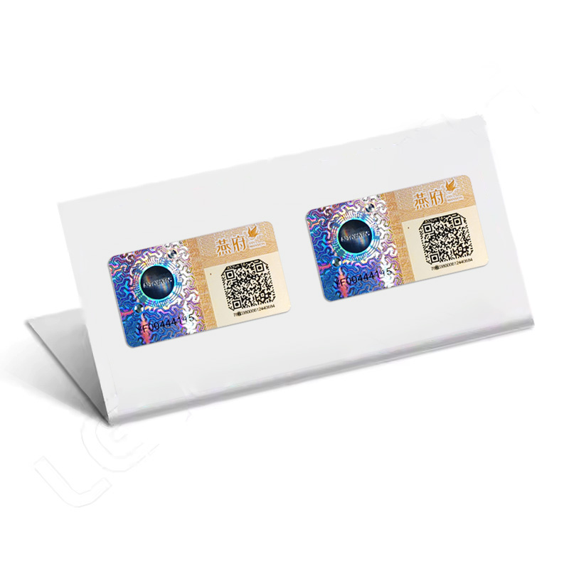 Dynamic Dual Track Anti-counterfeit 3D Hologram Sticker - ASY Anti-forgery