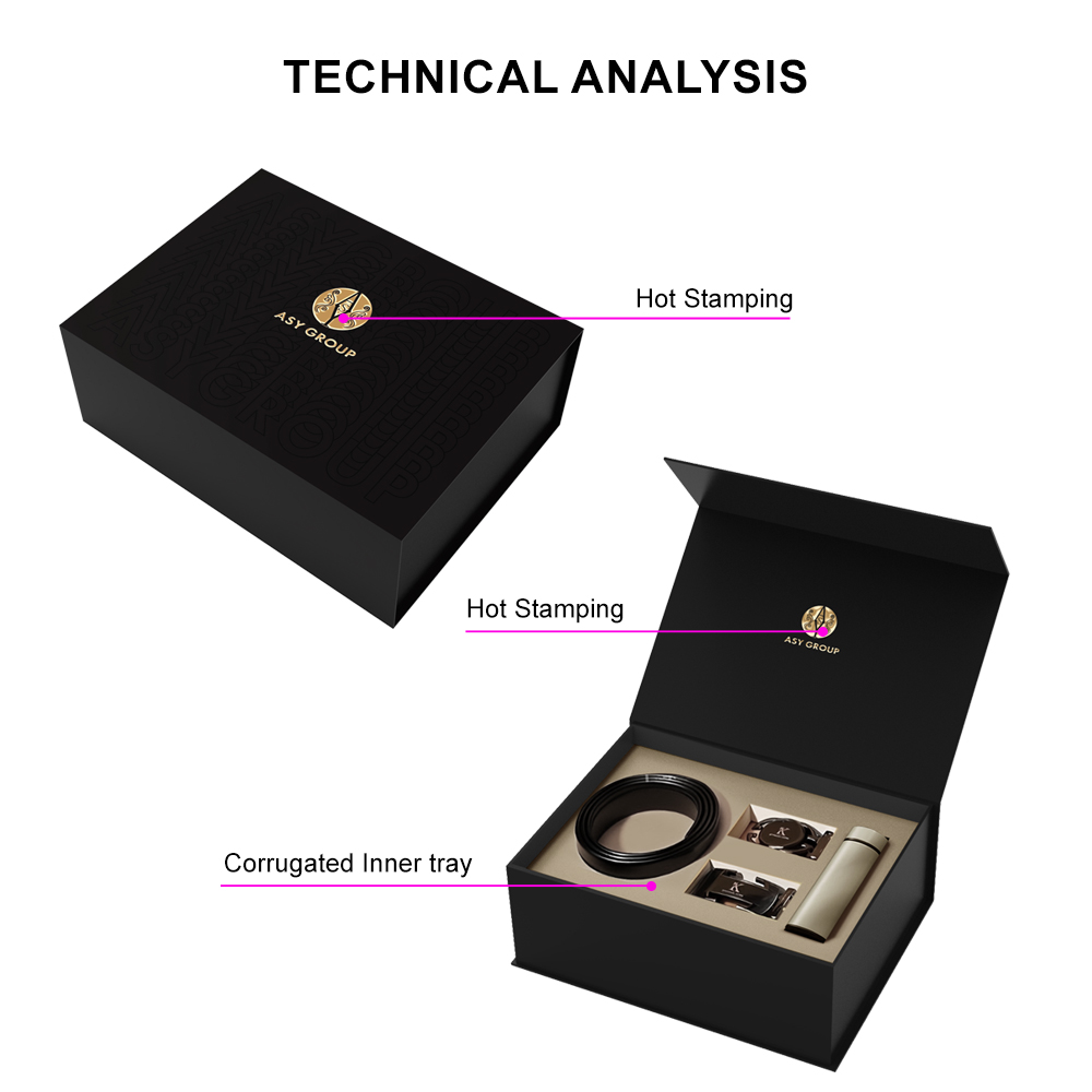 Premium Hot Stamping Gift Packaging Box - ASY Anti-forgery